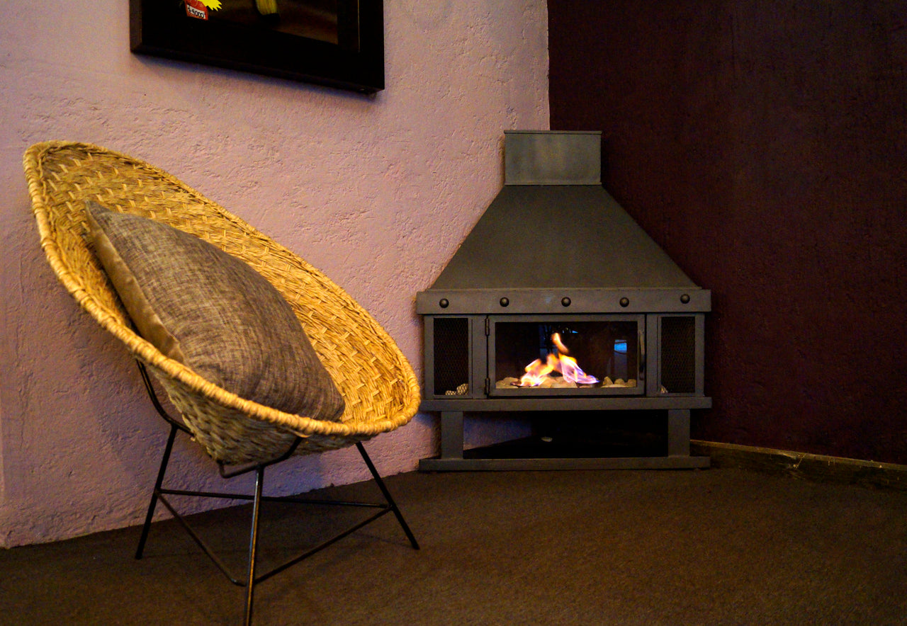 Chimenea Tradicional Esquinera – Aranza Diseños Mexico